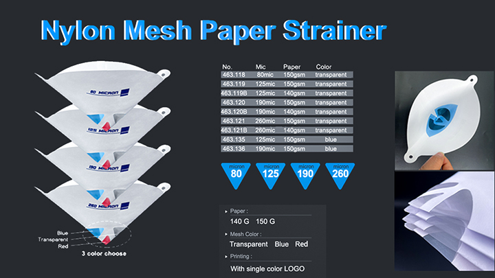 Paper Paint Strainer: Understanding the Different Sizes and Their Uses ...